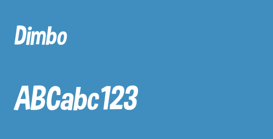 Dimbo - 好字網
